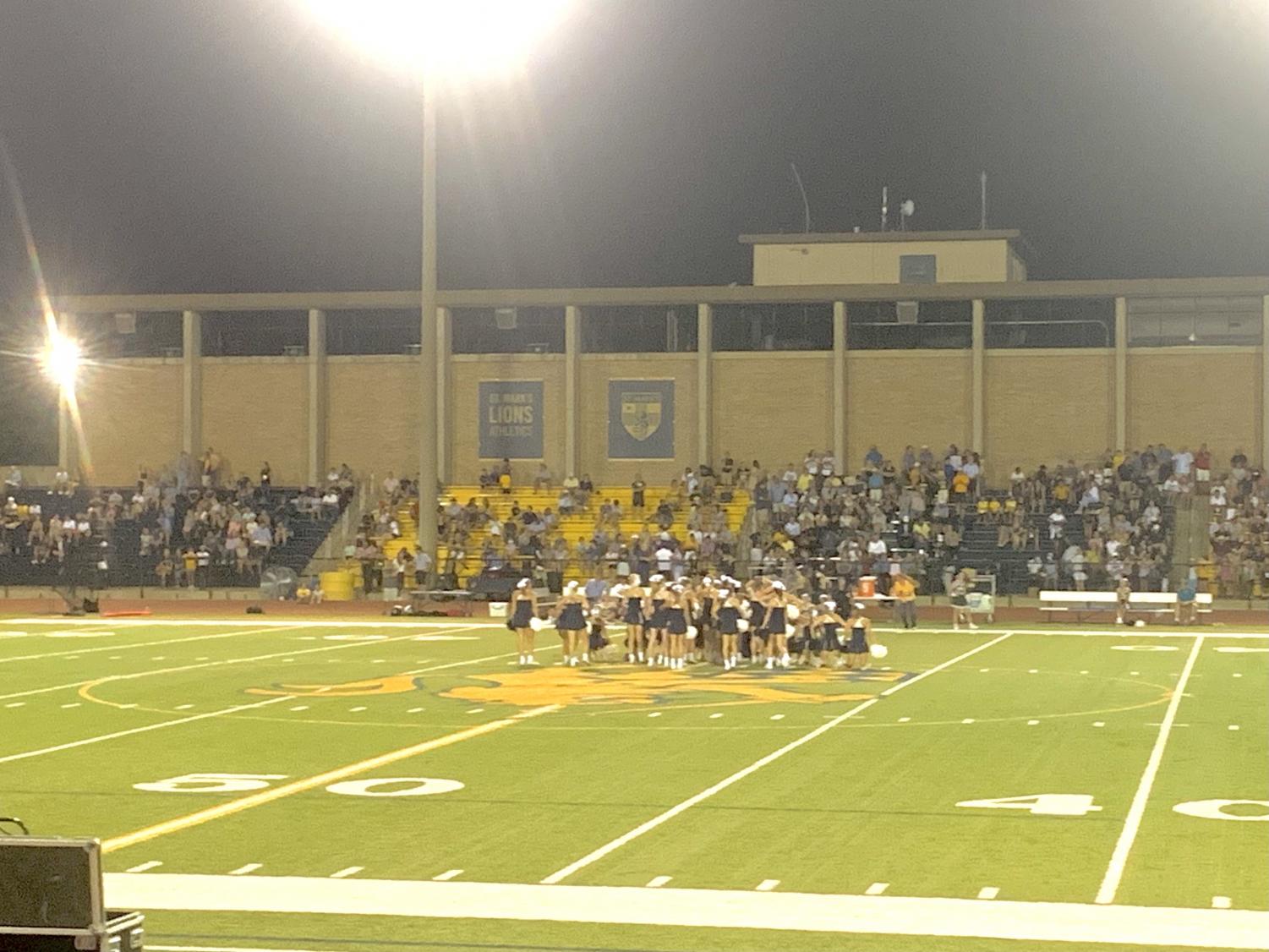 Greenhill’s First Away Football Game of the Season – The Evergreen Online