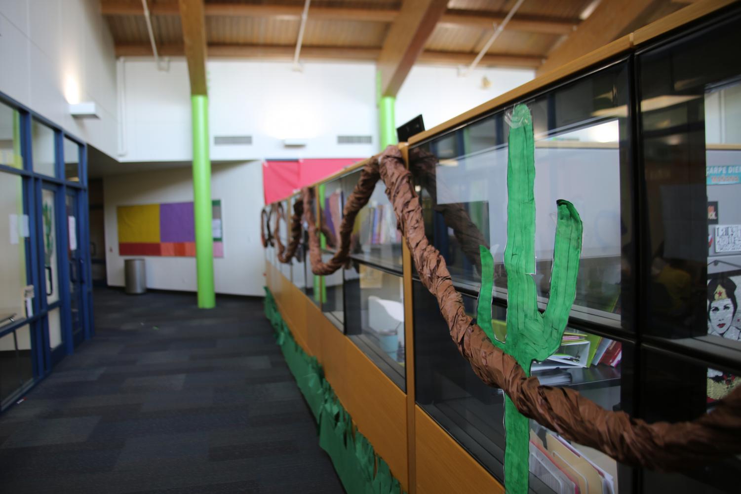 Photo Essay: Homecoming Decorations – The Evergreen Online